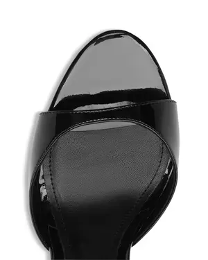 Schutz Scarlett Patent Wedge Sandals