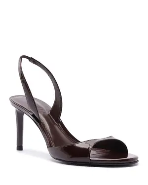 Schutz Scarlett Patent Slingback Sandals