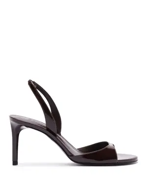 Schutz Scarlett Patent Slingback Sandals