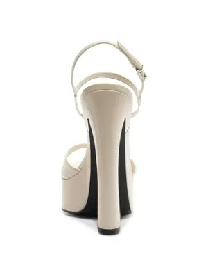 Schutz Arlene Patent Platform Sandals