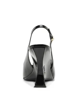Schutz Siena Patent Buckled Slingback Pumps