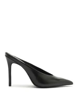 Schutz Loren Calf Hair Pointed Pumps