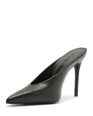 Schutz Loren Calf Hair Pointed Pumps