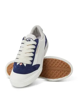 Casablanca Lace Up Low Top Sneakers - Blue