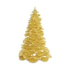 Michael Aram Ginkgo Gold Christmas Tree Figurine 13.5