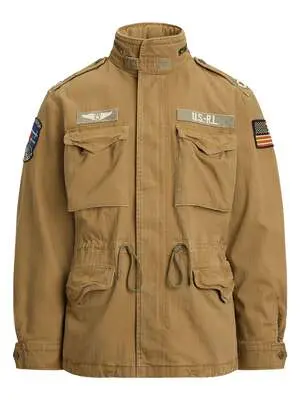 Ralph Lauren Classic Cotton Utility Coat - Beige