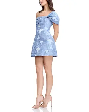 Dress The Population Off The Shoulder A-line Mini Dress