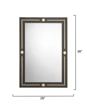 JAMIE YOUNG CO. Lloyd Wood Rectangle Mirror