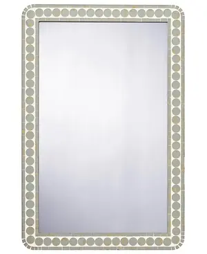 JAMIE YOUNG CO. Penny Wood Rectangle Wall Mirror
