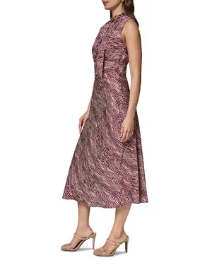 Donna Karan New York Sleeveless Keyhole Midi Dress
