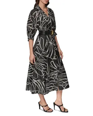 Donna Karan New York Belted Shirtdress