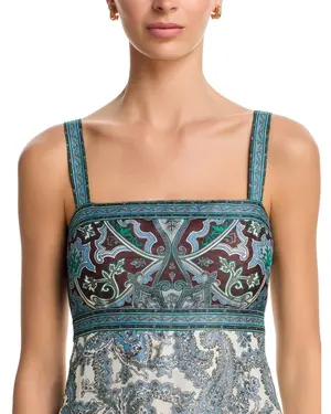Veronica Beard Rye Linen & Silk Blend Dress