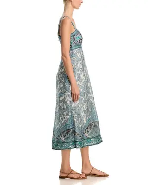 Veronica Beard Rye Linen & Silk Blend Dress