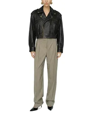 Ronny Kobo Medea Leather Moto Jacket