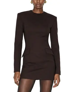 Ronny Kobo Brette Long Sleeve Mini Dress