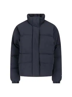 JIL SANDER Quilted Down Puffer Jacket - Black