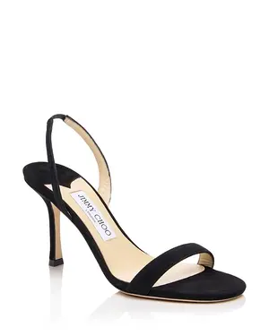 JIMMY CHOO Jenn Slingback Sandals - Black