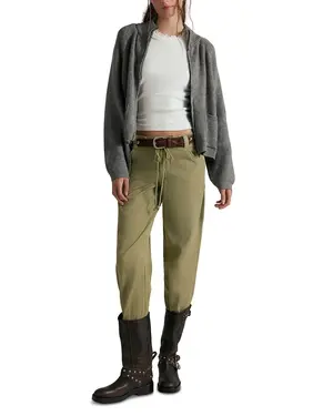 Free People Wtf On It Half Zip Collared Sweater