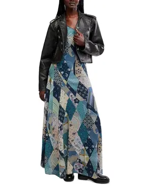 Free People Ryland Faux Leather Band Jacket
