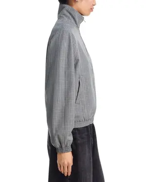 Acne Studios Plaid Bomber Jacket