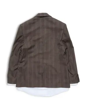 Acne Studios Mixed Media Blazer