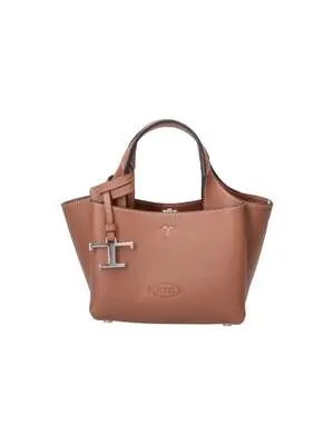 TOD`S Tod's Calf Leather Shoulder Bag - Brown