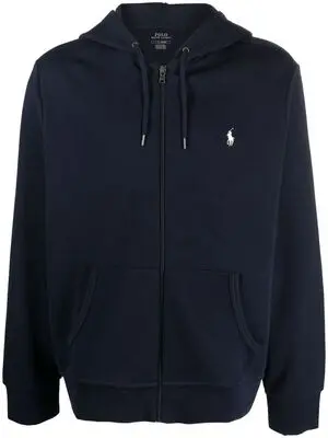 Ralph Lauren Zip-up Hooded Sweater - Navy