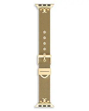 Tory Burch Kira Stainless Steel Mesh Band - Gold