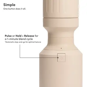 BEAST Mighty 850 Stainless Steel Blender - Beige