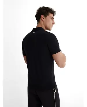 MOEVA Johan Polo Shirt - Black