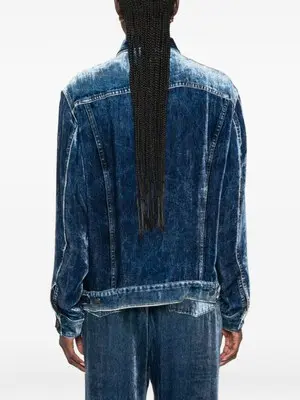 PIERRE-LOUIS MASCIA Denim Print Jacket