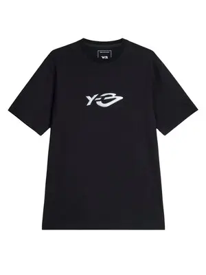 Y3 Logo T-shirt - Black