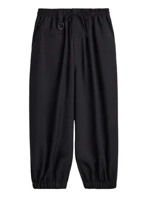 Y3 Sport Uniform Cuffed Pants - Black