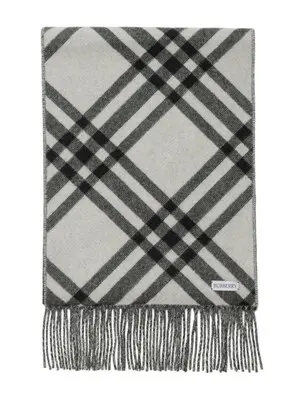 Burberry Check Cashmere Scarf