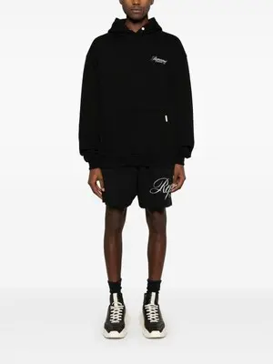 REPRESENT Owners Club Script Hoodie With Logo Detail