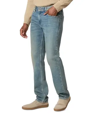 Paige Normandie Straight Fit Stretch Cotton Jeans