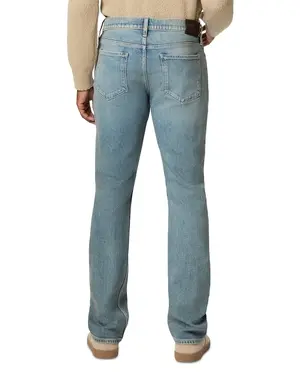 Paige Normandie Straight Fit Stretch Cotton Jeans