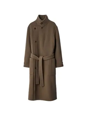 LEMAIRE Wool Wrap Coat - Green