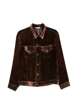 PIERRE-LOUIS MASCIA Velvet Jacket - Red