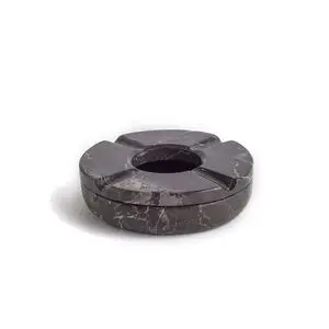 And Jacob Less Is More Ashtray Marble - Black
