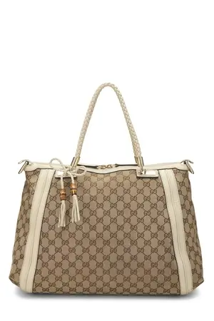 Gucci Original Gg Bella Tote - Beige