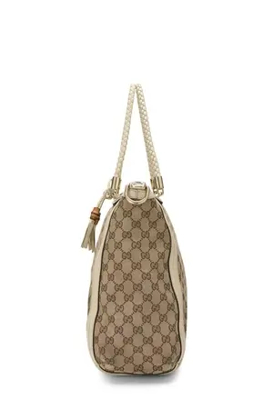 Gucci Cream Original Gg Bella Tote