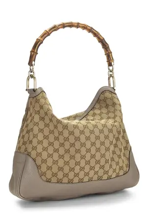 Gucci Original Gg Diana Bamboo Hobo