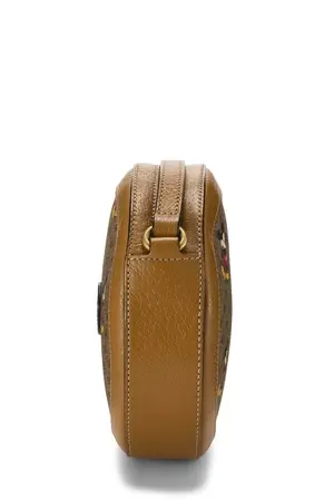 Gucci Gg Supreme Mickey Mouse Round Crossbody Bag