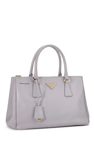 Prada Purple Saffiano Executive Tote