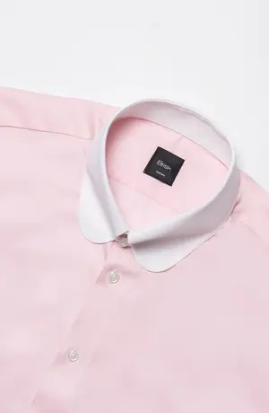 BRISK Twill Pima Cotton Collared Shirt