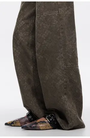 Bimba Y Lola Belt Ballerina Flats