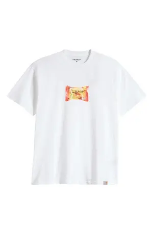Carhartt Work In Progress Road Side Snack Organic Cotton Graphic T-shirt
