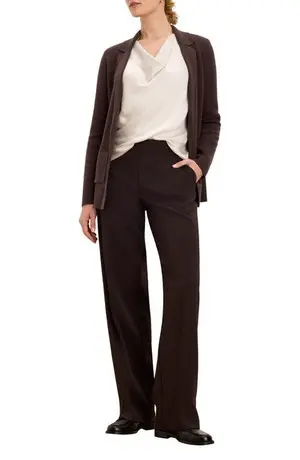 NIC+ZOE Day Gloss Drape Neck Top - Coconut