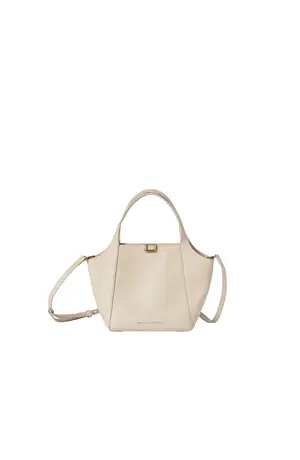 Brunello Cucinelli Sartorial Small Bucket Bag In Soft Grained Leather
